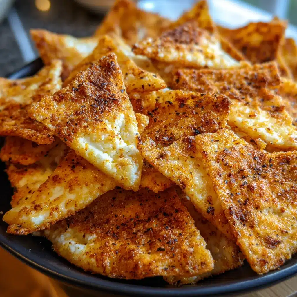 Irresistible 5-Minute Cottage Cheese Chips