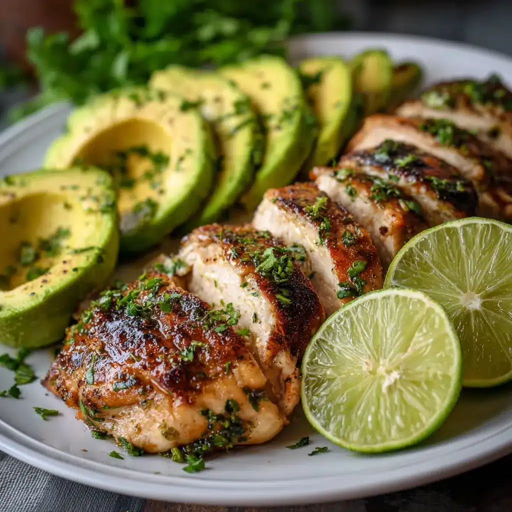 Heavenly Fiesta Lime Chicken with Avocado in 30 Mins