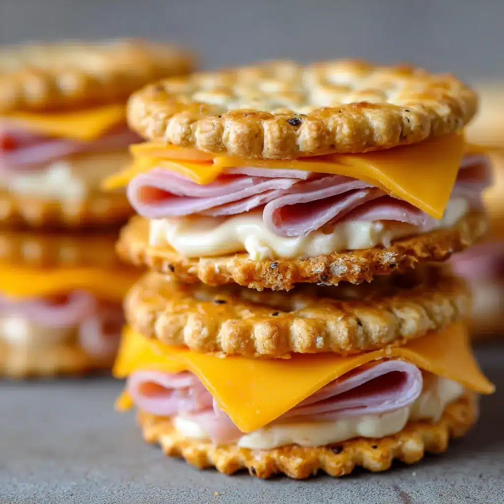 Delightful 5-Minute Ritz Cracker Party Sandwiches