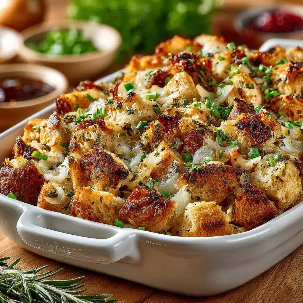 Scrumptious 30-Minute Stuffing Casserole