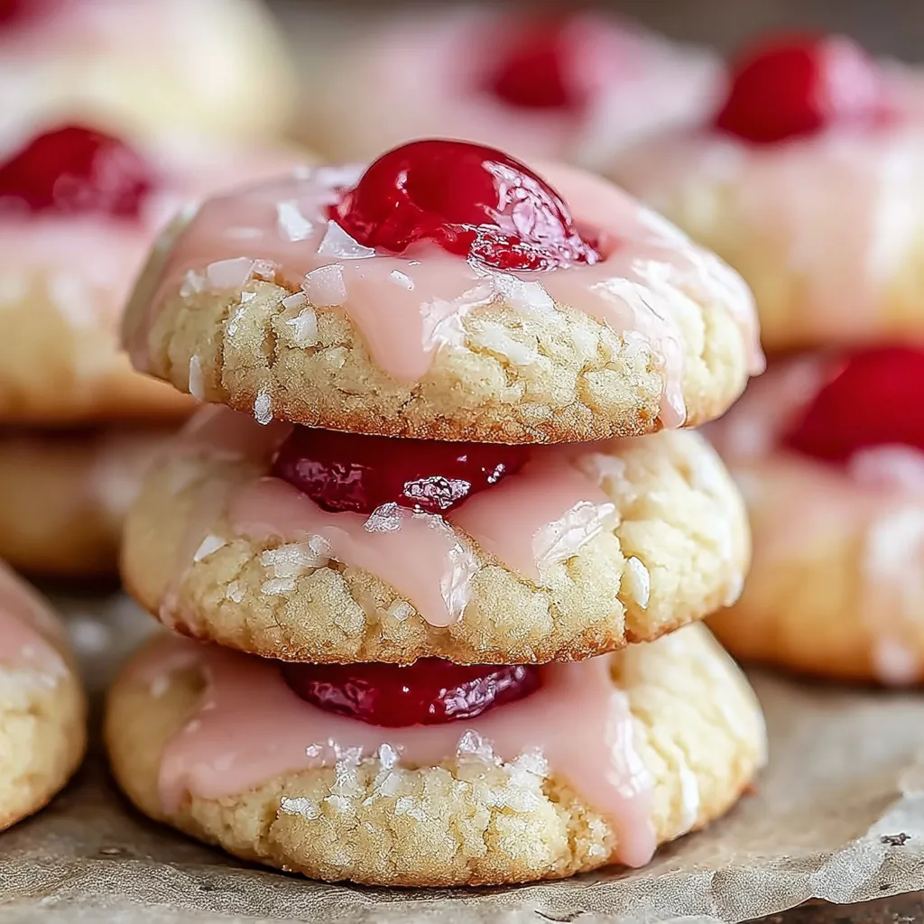 Scrumptious 10-Minute Almond Cherry Cookies