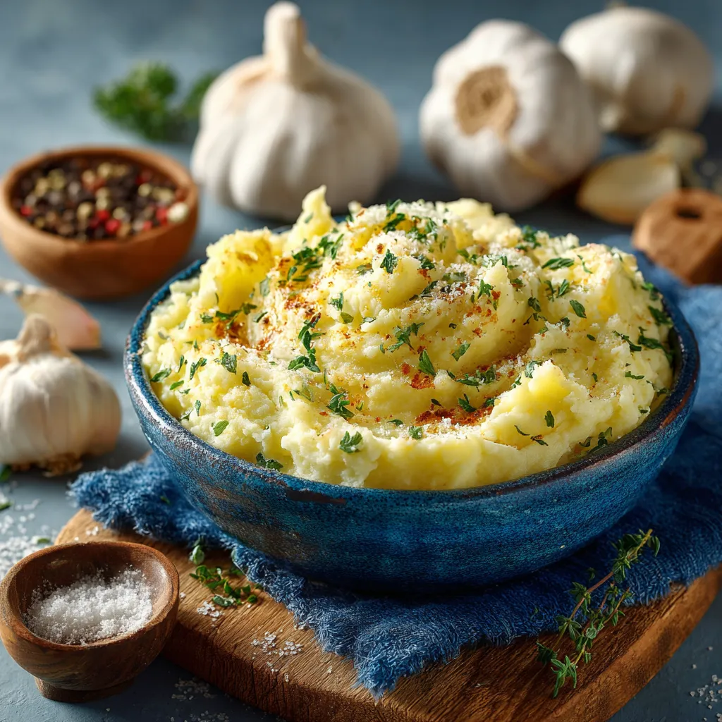 Mouthwatering 5-Minute Garlic Mashed Potatoes