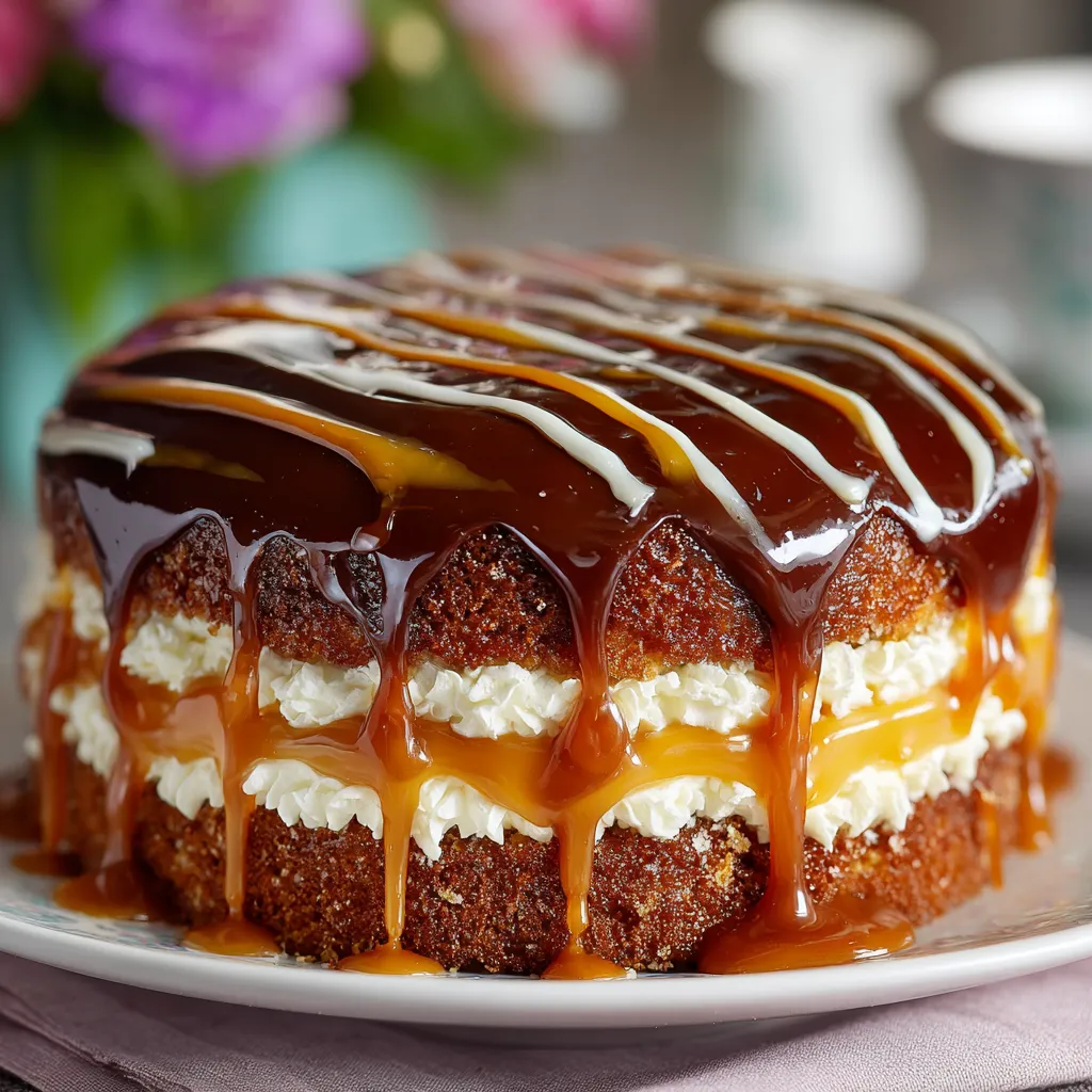 Unforgettable 30-Minute Homemade Caramel Hostess Cupcake Cake