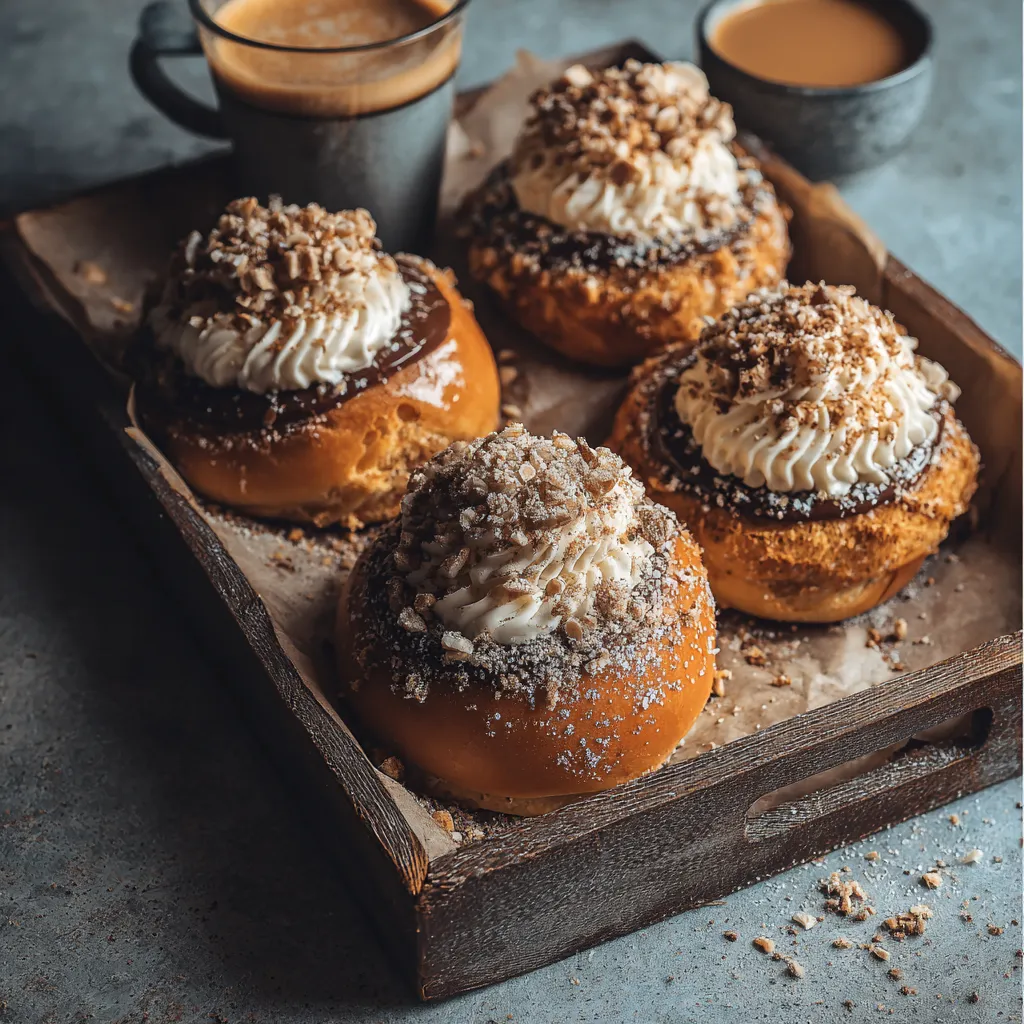 Irresistible 12-Minute Winter Coffee Brioche Buns