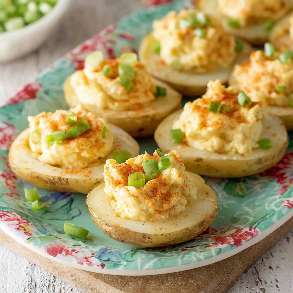 Classic Deviled Potatoes: Delightful Bites to Savor