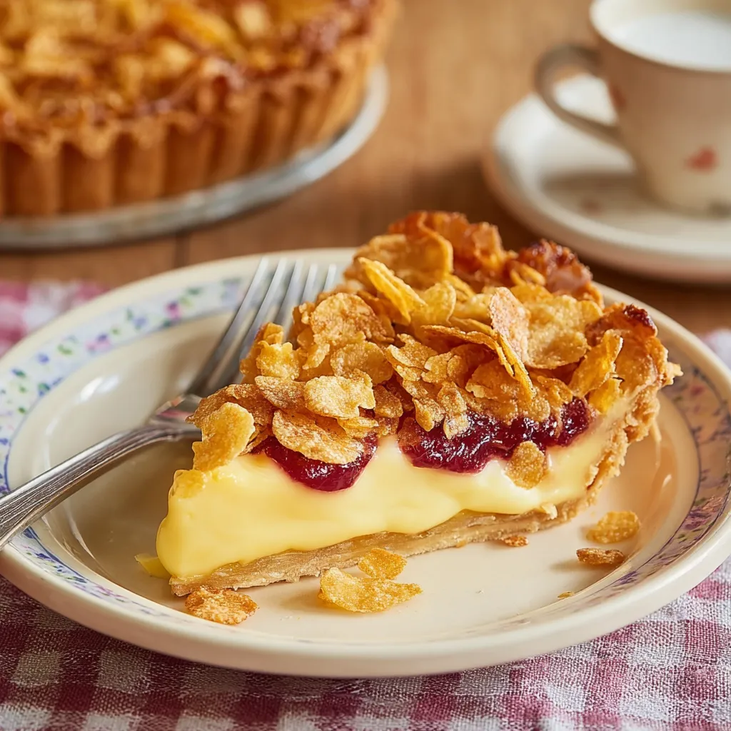 Cornflake Tart (Old School) - A Beloved Retro Dessert