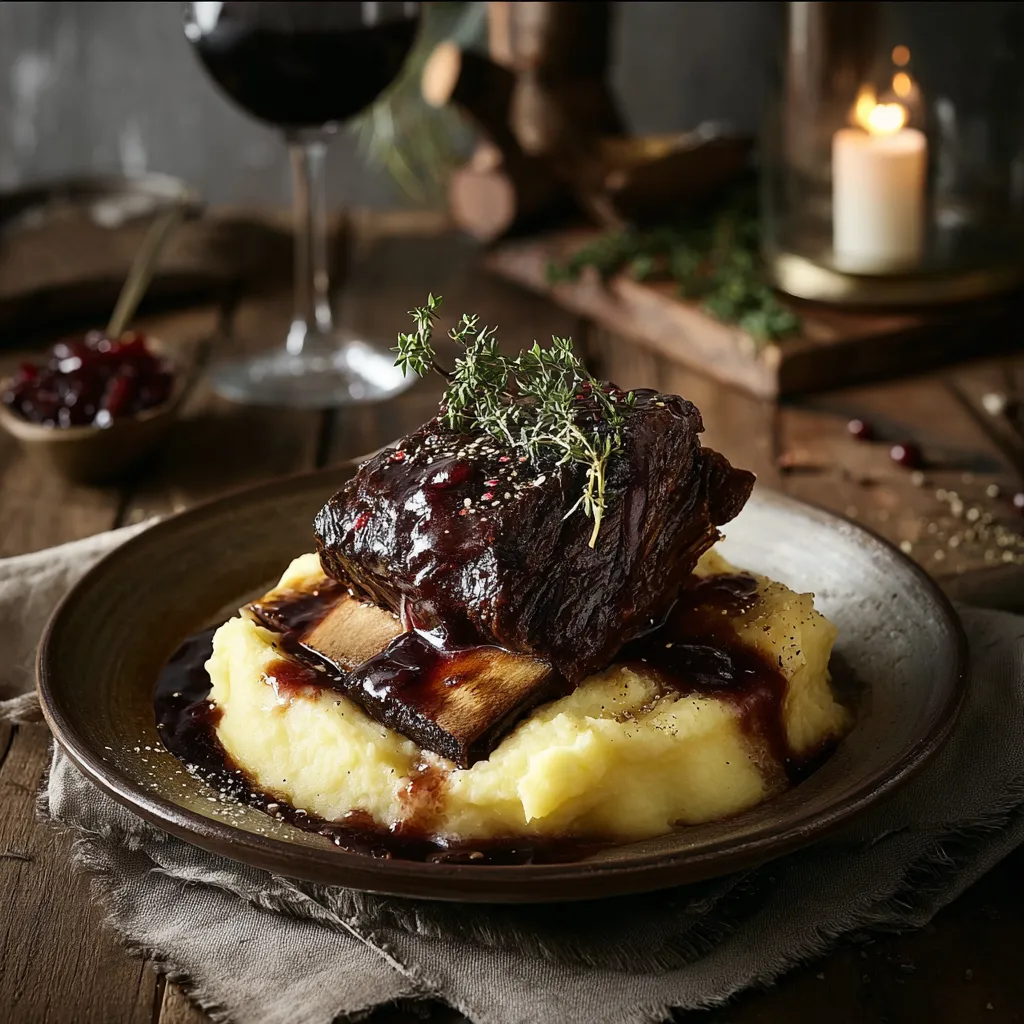 Opera Red Wine Braised Short Ribs: A Classic Dish Perfected