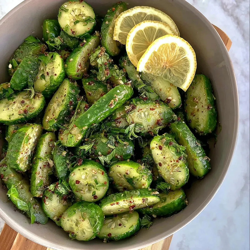 Sumac Cucumbers: An Effortless Side Dish for Any Meal